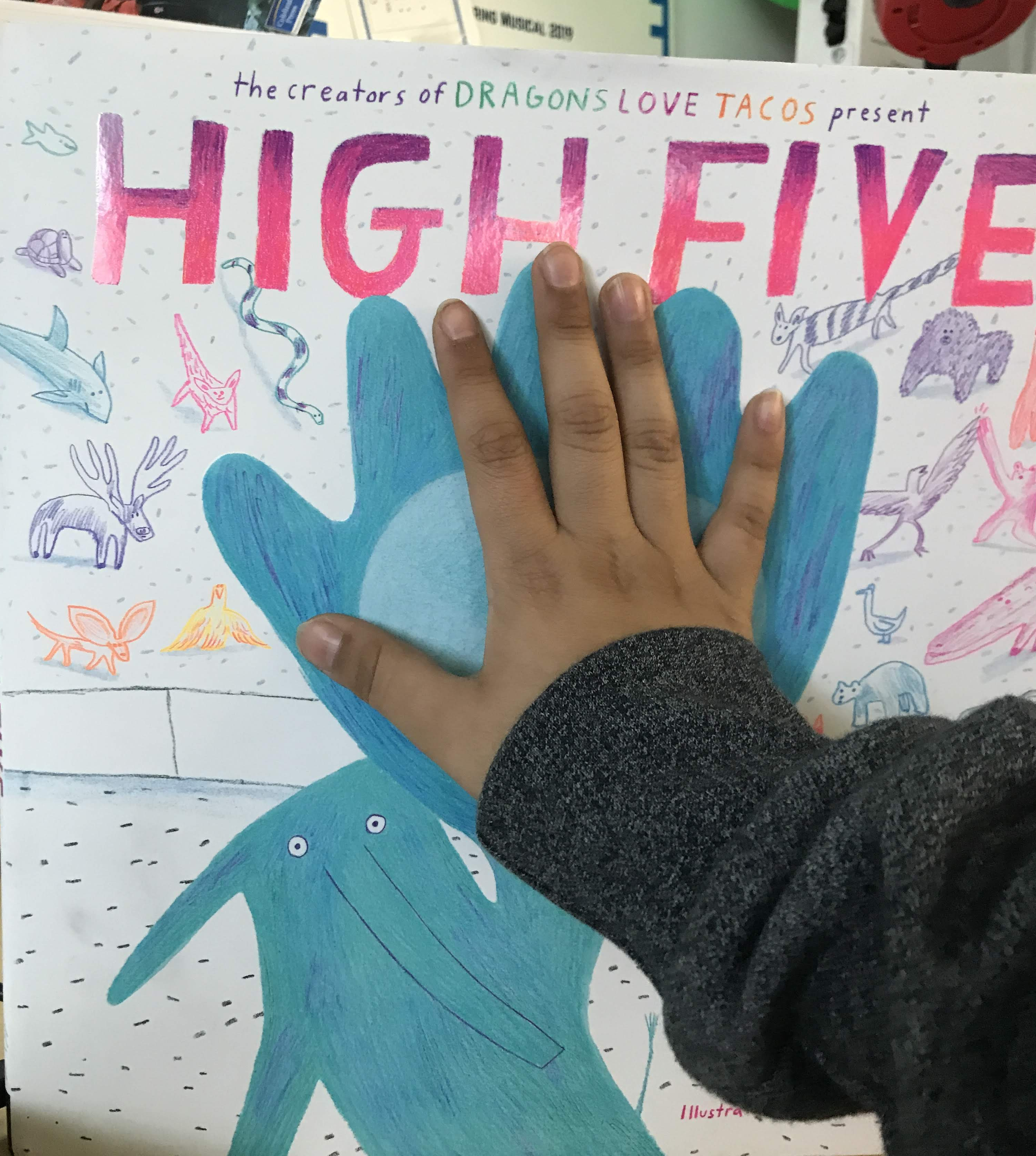 ‘High Five’ by Adam Rubin and Daniel Salmieri is a picture book that ...